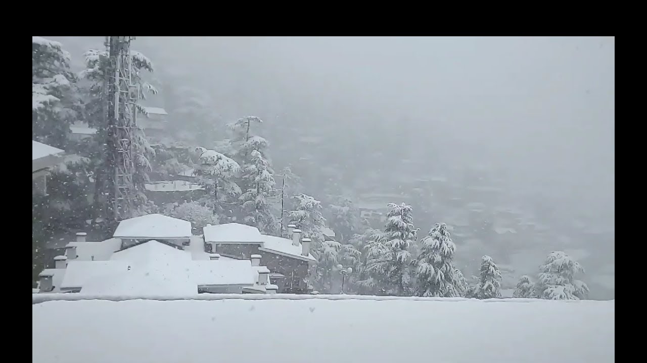 Snowfall at Gulmi Resunga ??? 23 jan 2019 - YouTube