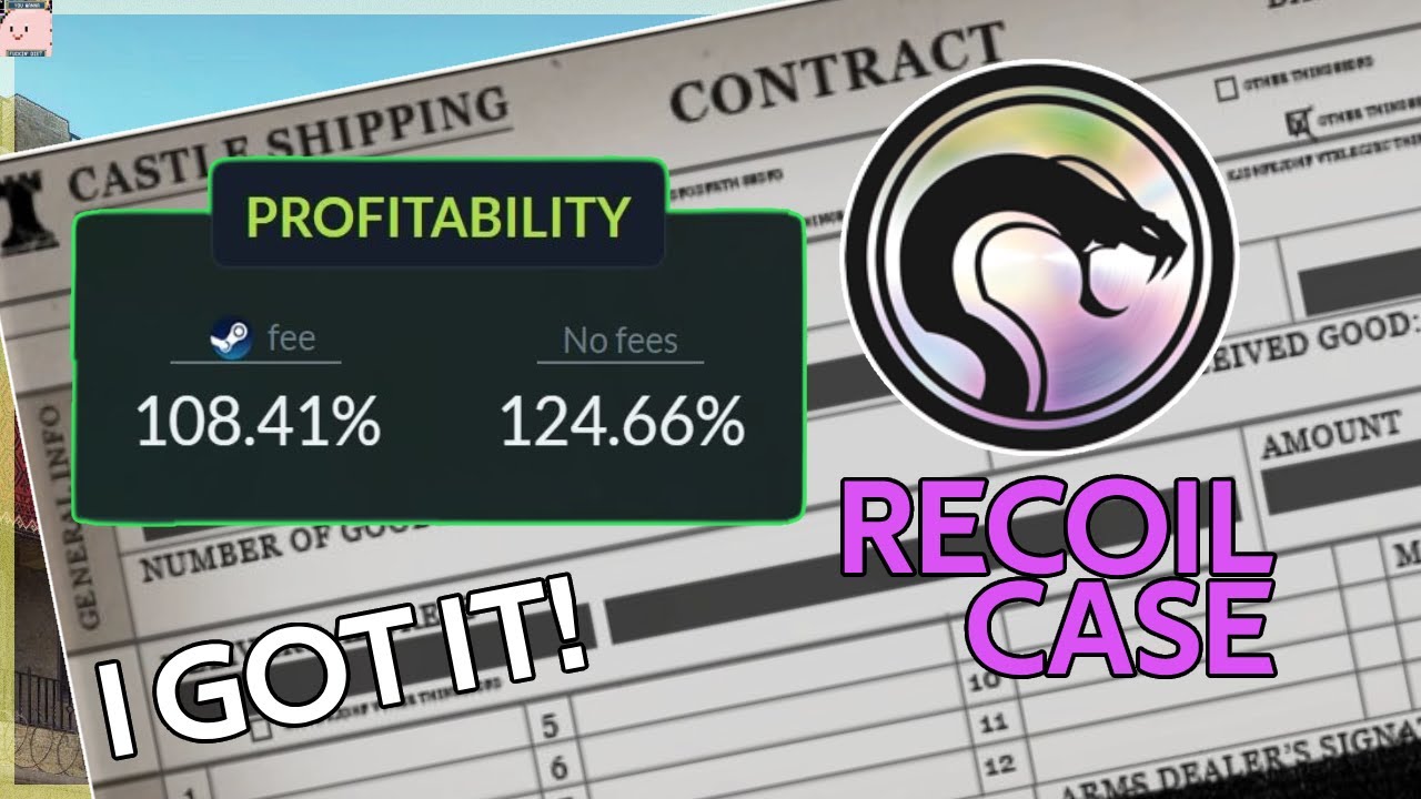 PROFITABLE TRADE-UP | CS:GO RECOIL CASE | I GOT IT! - YouTube
