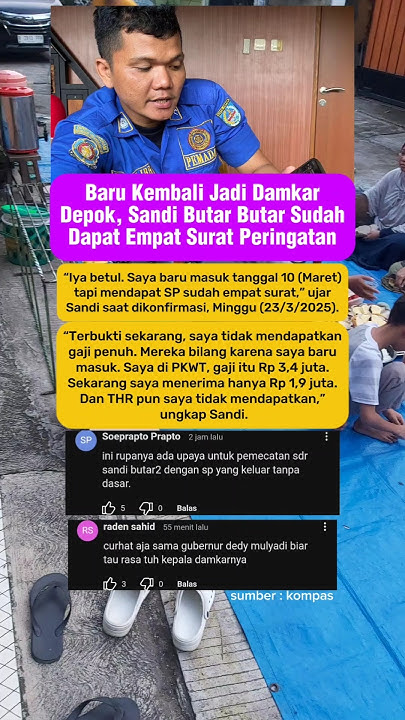 Baru kerja Sandi Butar dapat 4 SP #berita #beritaterbaru #beritaviral #beritaterkini # ...