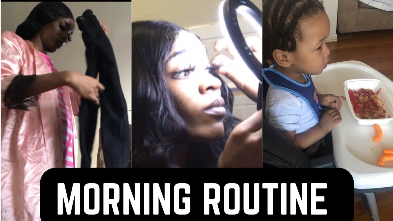 9am Morning Routine With A Toddler and A Young Mom Cleaning! - YouTube