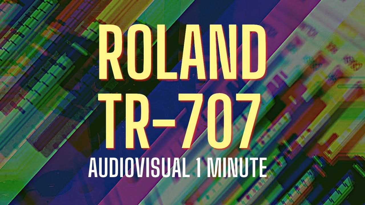 Roland TR - 707 Playground teaser - YouTube