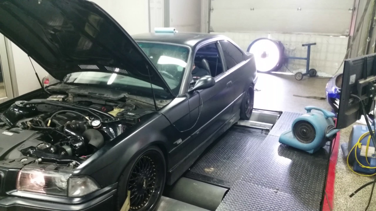 Bmw E36 M3 Supercharged Dyno Run - YouTube