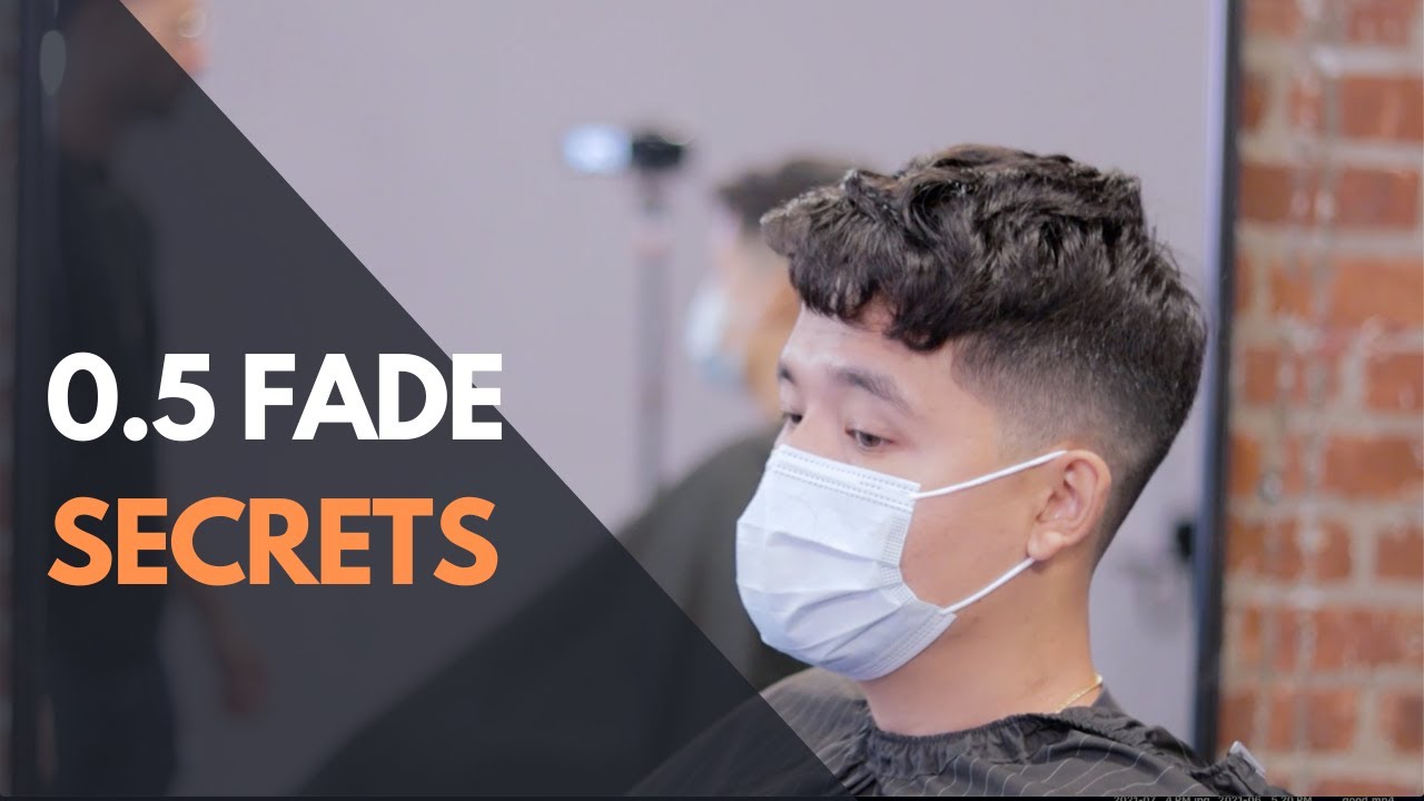 MESSY COMBOVER & LOW 0.5 FADE ON ASIAN HAIR - YouTube