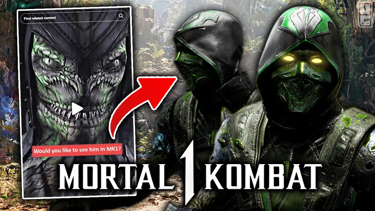 Cara De Reptil Mortal Kombat Ninjas De Mortal Kombat Estilo Urbanos!,