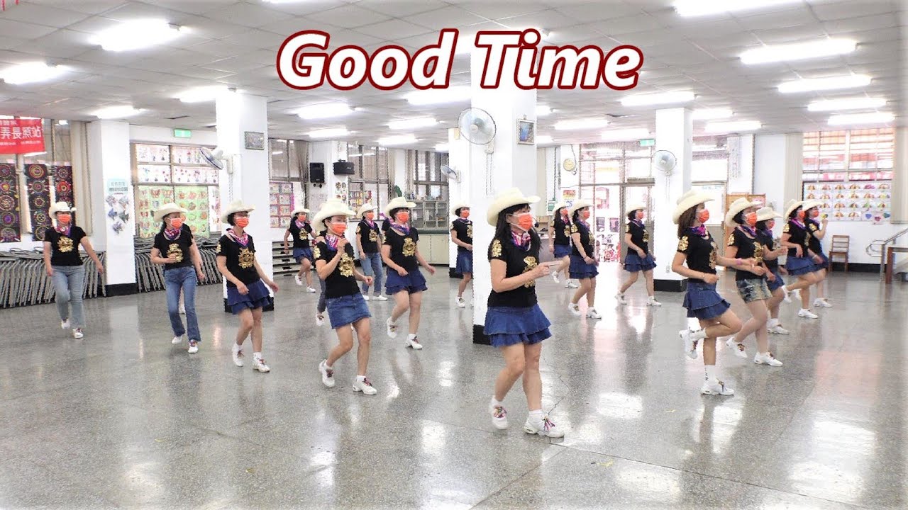 Good Time│Line Dance by Jenny Cain(USA) ║好時光│排舞║4K - YouTube