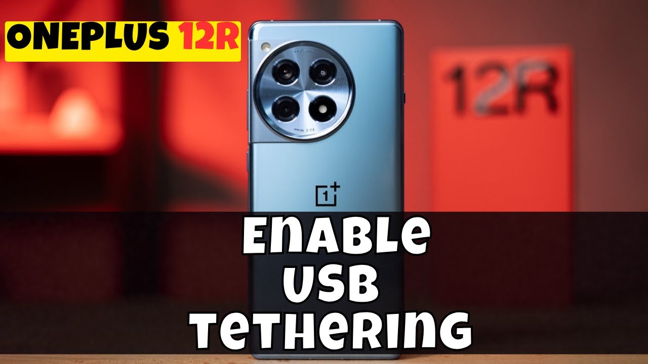 Oneplus 12R USB Tethering || How to setup USB tethering || Enable USB ...