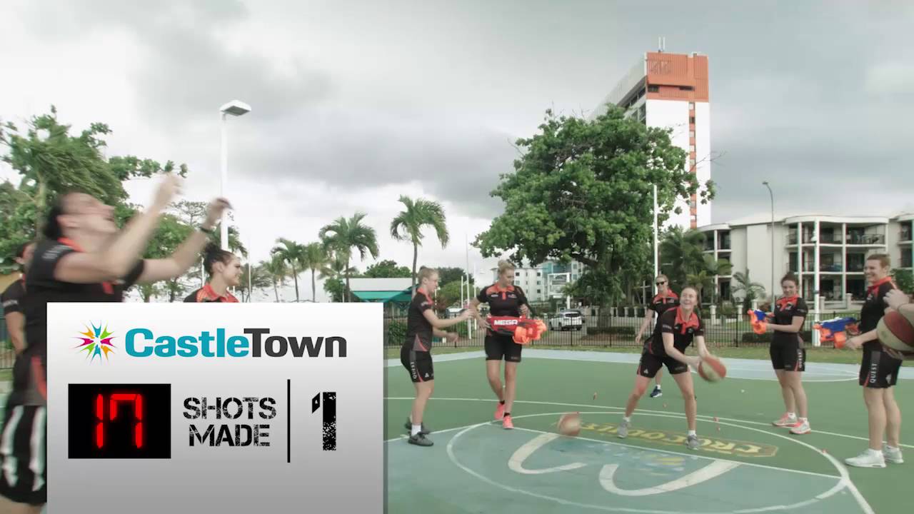 CastleTown Shot Clock Challenge (Round 1) - YouTube