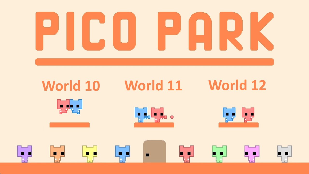 Let's Co-Op Play: Pico Park - Worlds 10-12 - YouTube