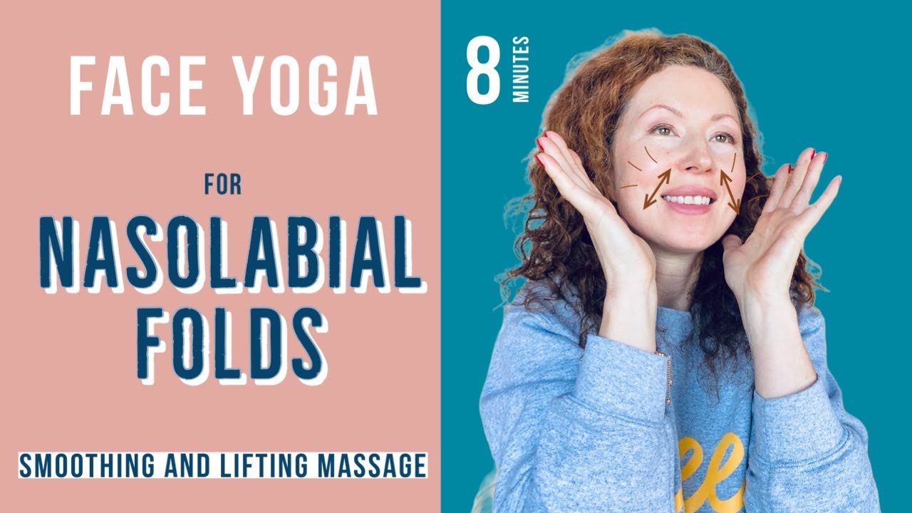 NASOLABIAL FOLDS FACE MASSAGE / NO TALKING - Lifting, Smoothing ...