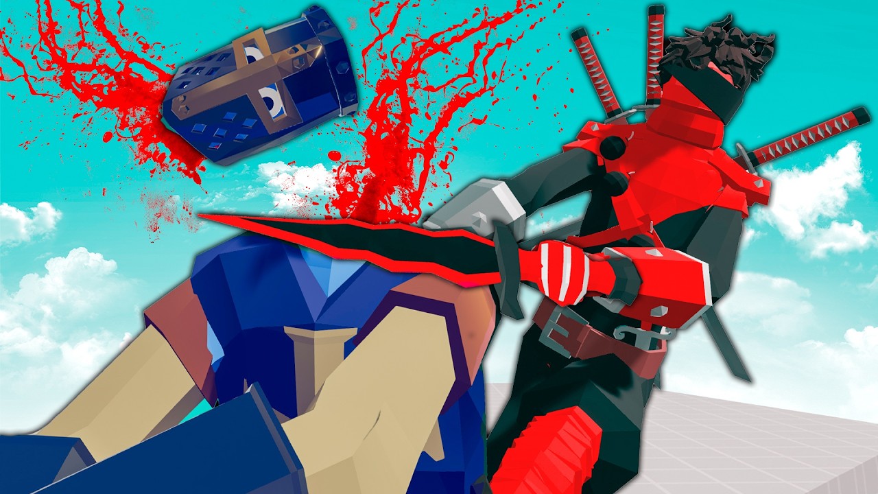 NINJA MASTER vs EVERY UNIT | Totally Accurate Battle Simulator-TABS ...