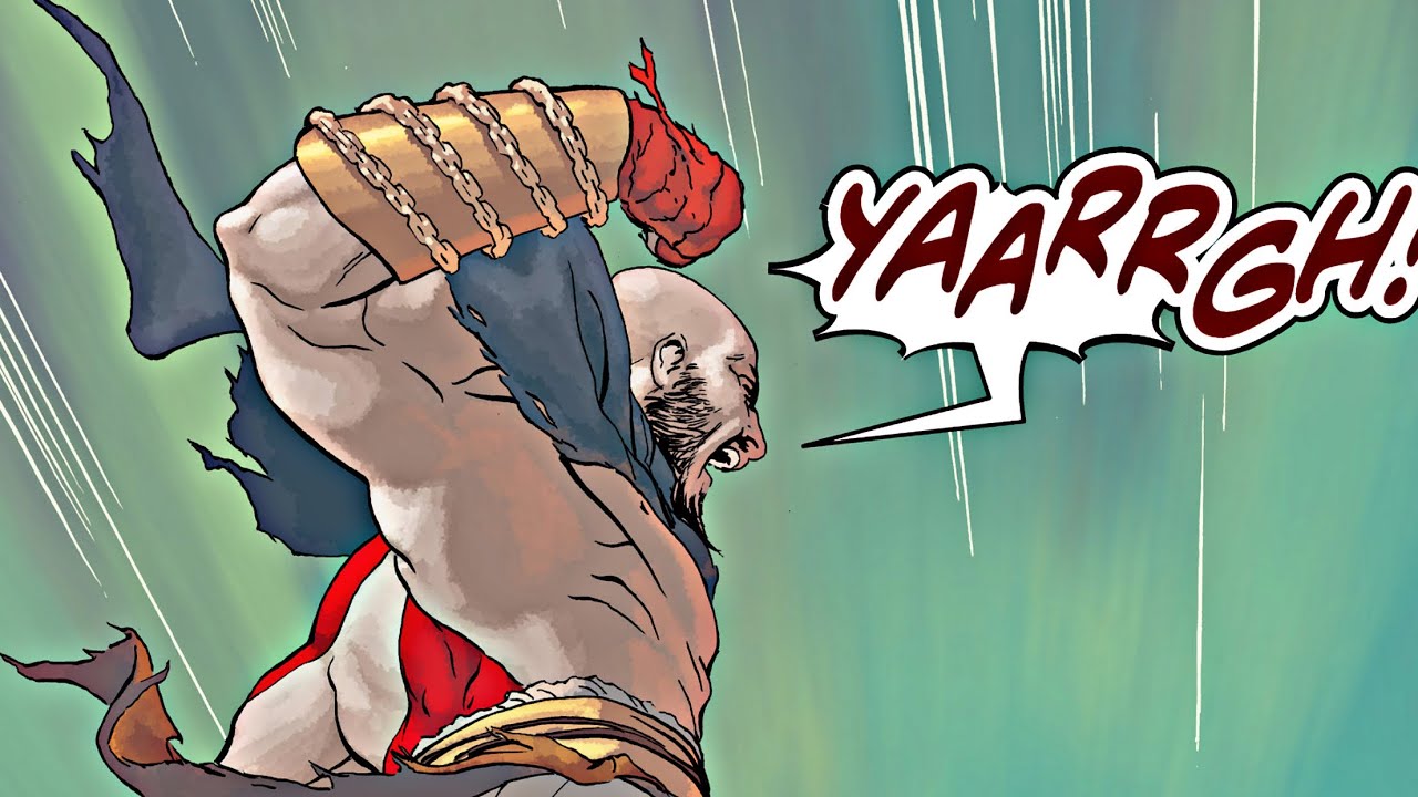 New God of War: Fallen God 2 (4K) Full Comic Issue 2 Preview, Stay Tune ...
