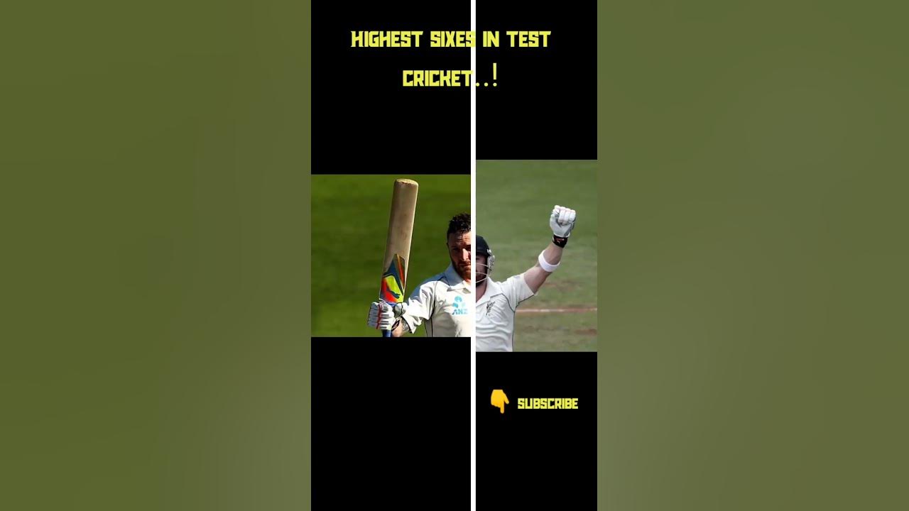 Highest Sixes In Test Cricket History GBB Cricket YouTube highest-sixes-in-test-cricket-history-gbb-cricket-youtube