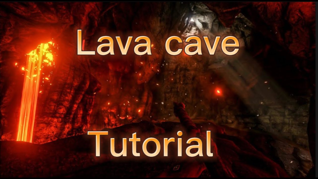 Ark mobile lava cave tutorial - YouTube