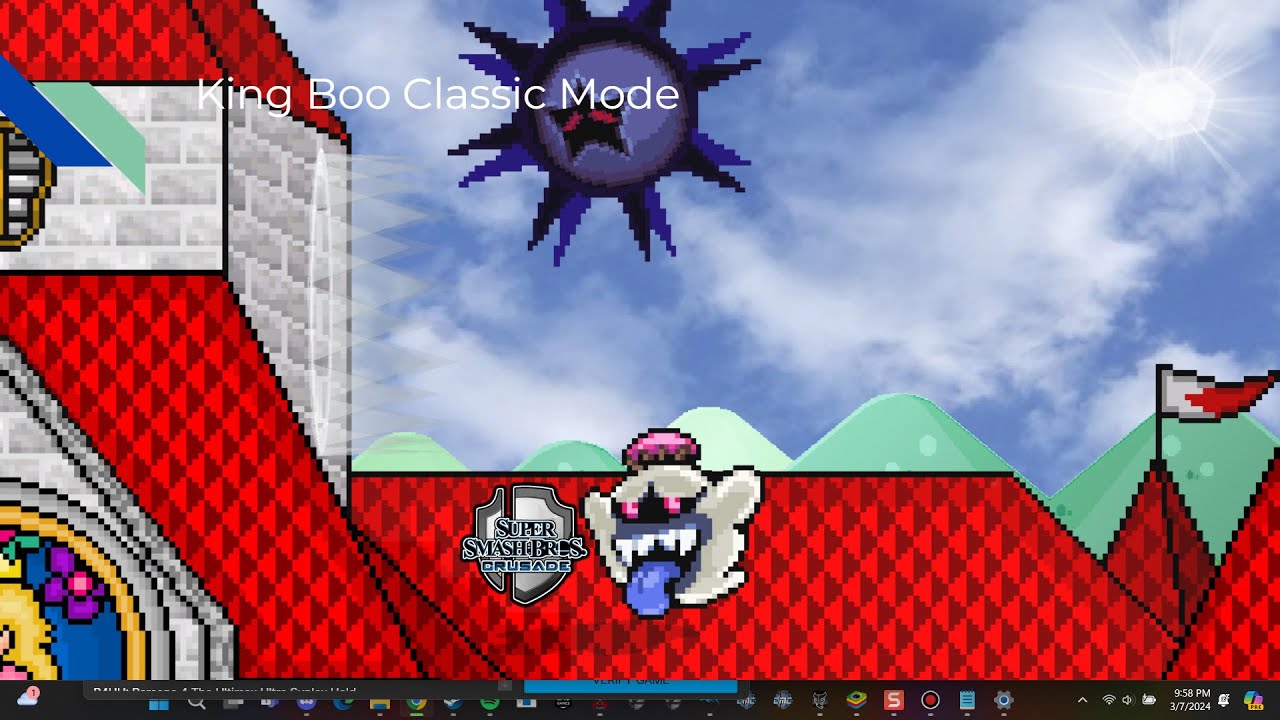 Super Smash Bros Crusade King Boo Classic Mode - YouTube