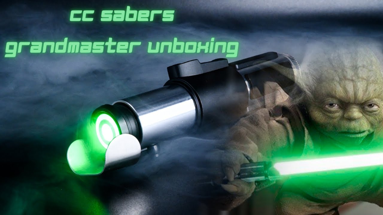 The Ultimate Yoda Grand Master Lightsaber by CC Sabers - YouTube