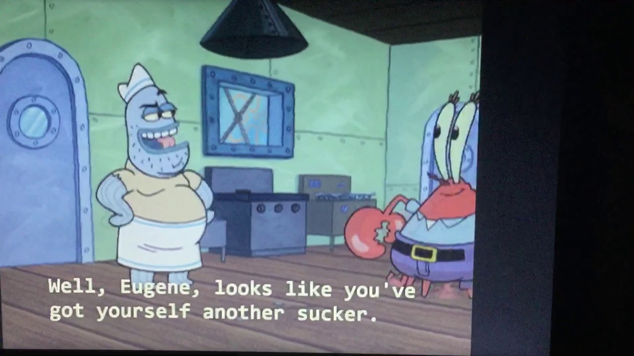 SpongeBob Squarepants The Original Fry Cook Ending Scene - YouTube
