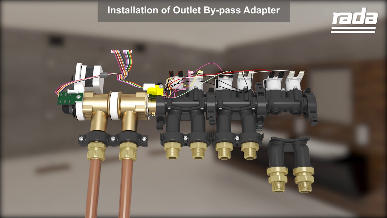 Rada Outlook digital mixer installation - YouTube