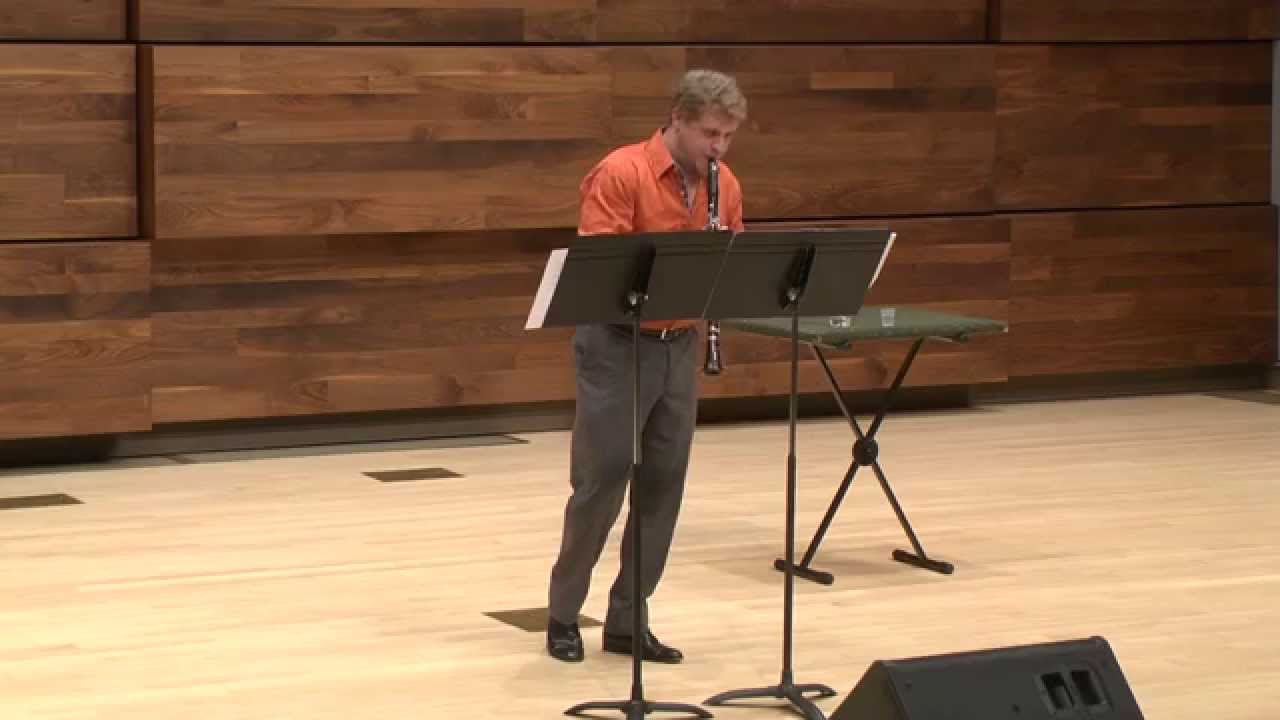 Ben Broening - Arioso/Doubles for clarinet and computer (2002) - YouTube