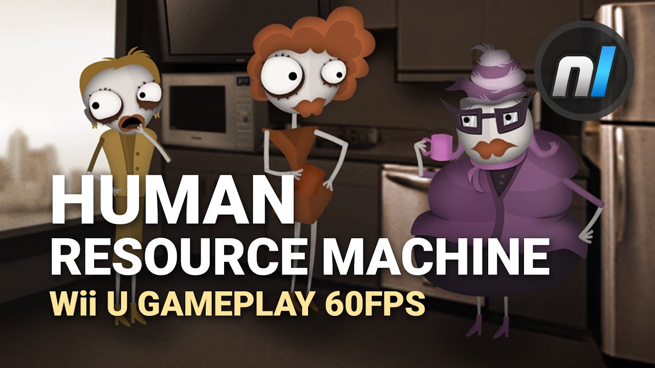 Learning to Code | Human Resource Machine Wii U Gameplay 60fps - YouTube
