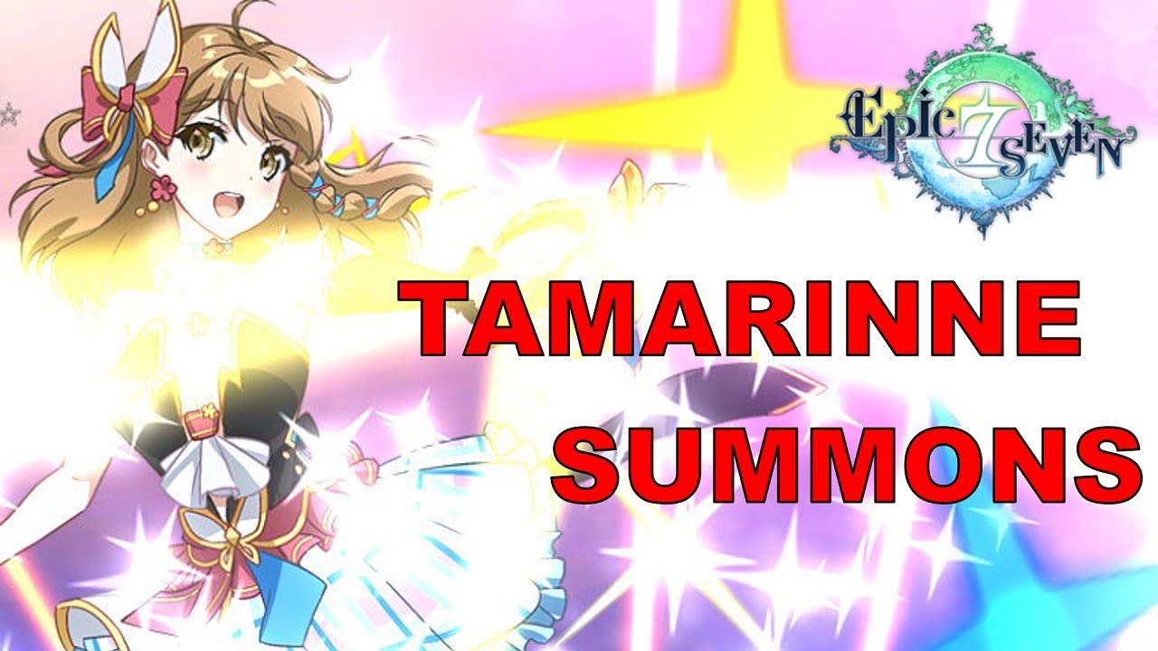 Epic Seven | Summoning for the Idol Tamarinne [E-Rank Luck] - YouTube