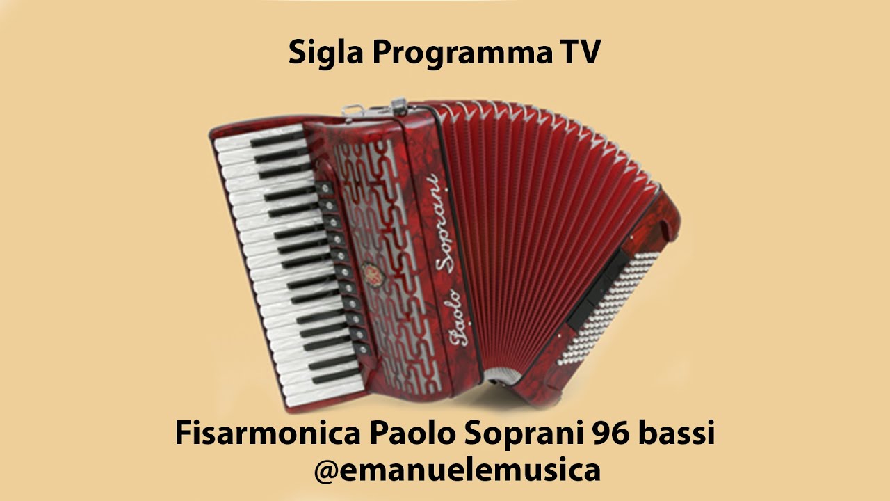 Sigla Programma TV eseguito alla fisarmonica - YouTube