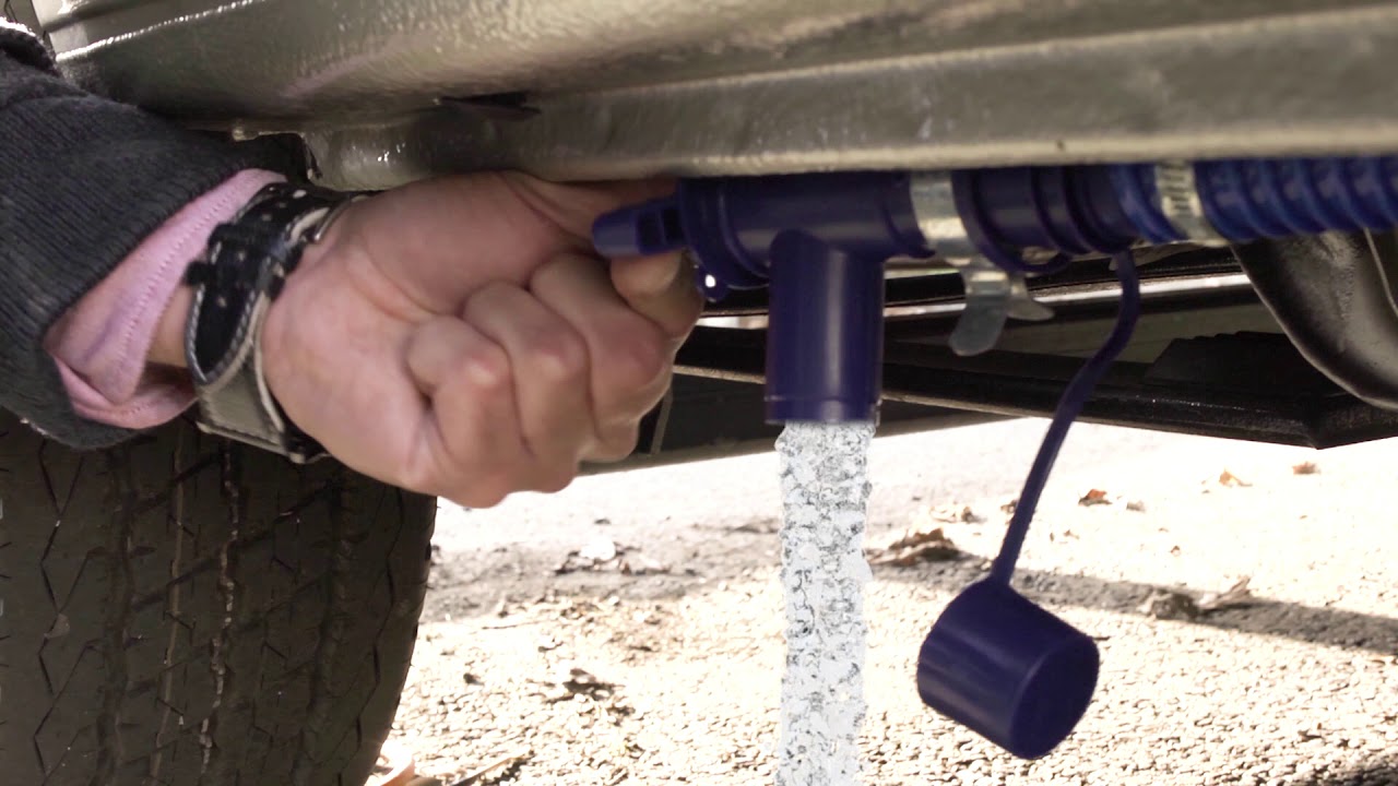 Auto-Sleepers Van Conversions | Draining Waste Water - YouTube