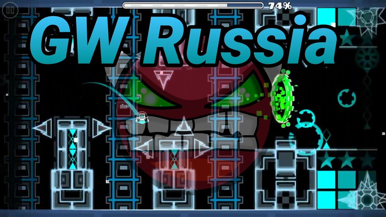 Geometry Dash [2.0] (Demon) - GW Russia (100%) By: MaJacko - YouTube