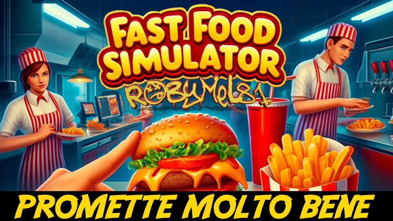 Fast Food Simulator 🍔 Promette Molto Bene ! #01 - YouTube