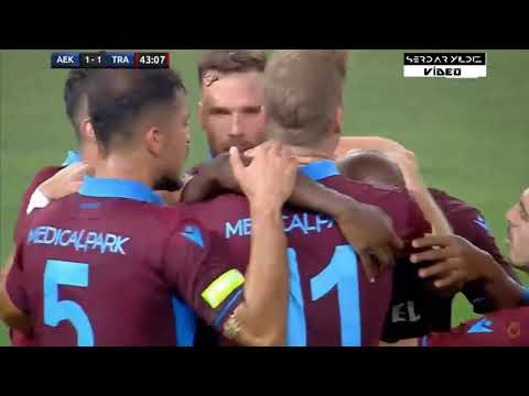 AEK-TRABZONSPOR 1-3 AVRUPA LİGİ MAÇ ÖZETİ 22.08.2019