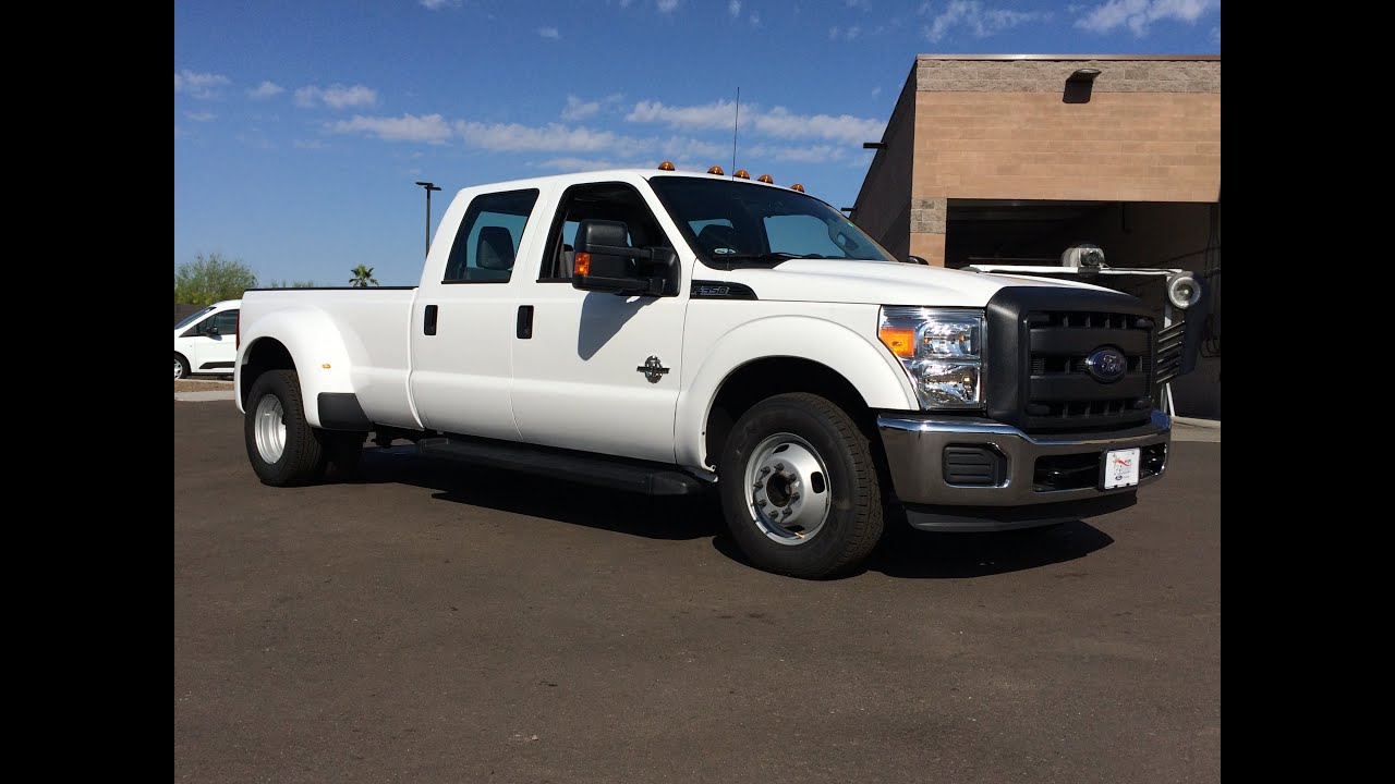 2015 Ford F-350 XL Dually Walkaround - YouTube