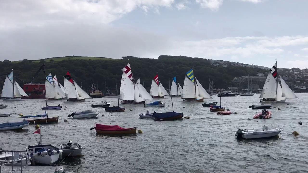 Sailing Cornwall Fowey regatta week 2017 - YouTube