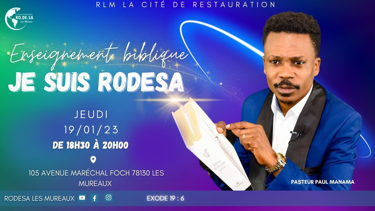 Le Dieu d'Abraham d'Isaac et de Jacob - Pasteur Paul Manama - YouTube