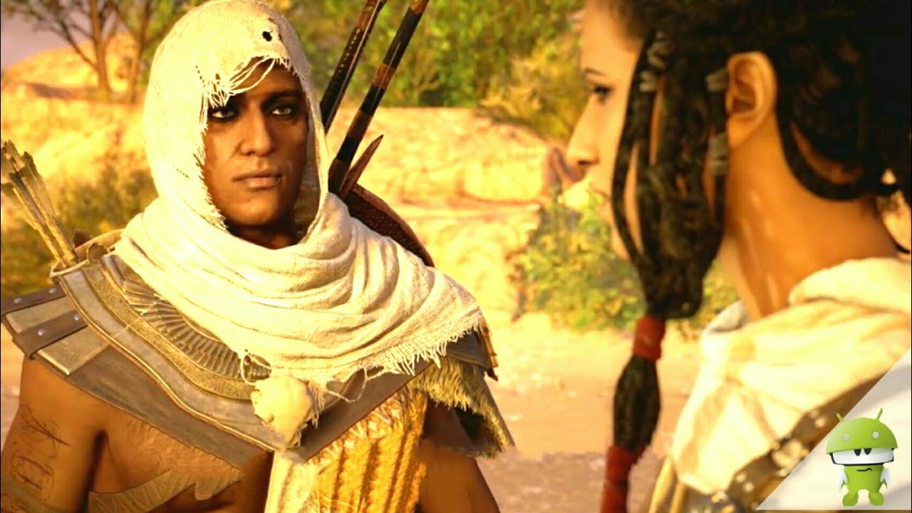 Assassin's Creed Origins - Bayek + Aya Speaking Last Time & Birth of ...