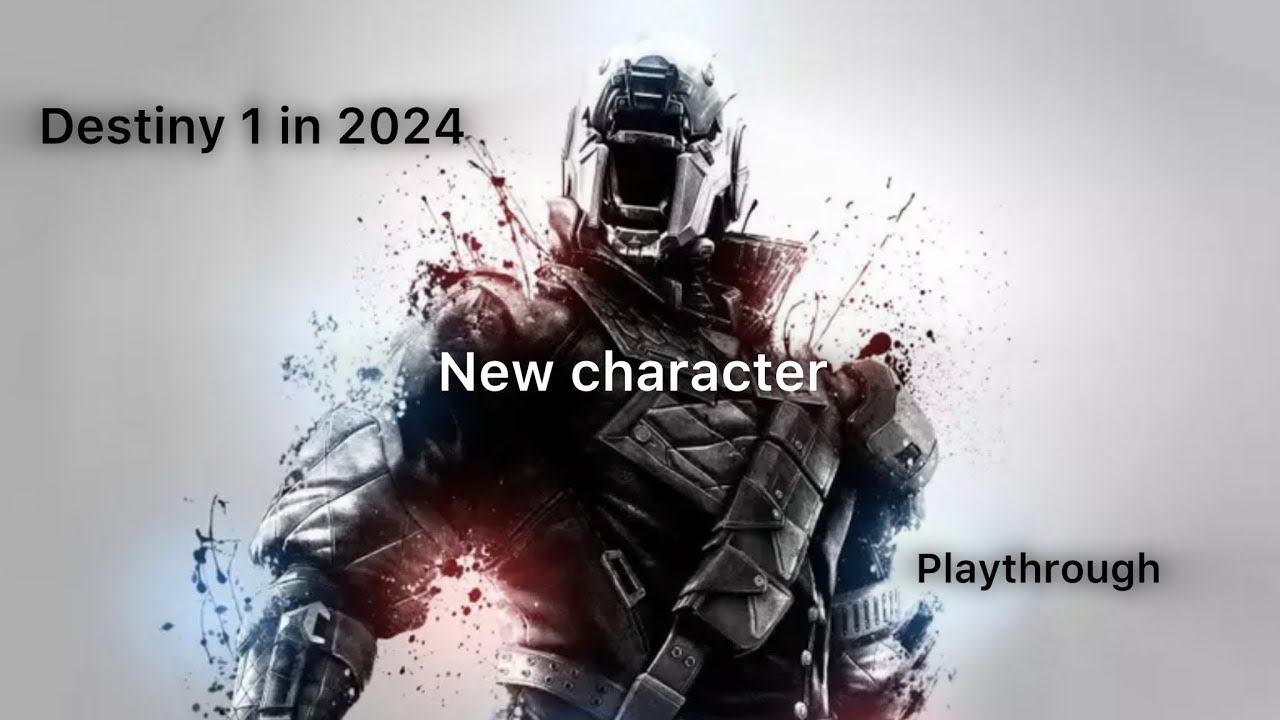 Destiny 1 new character - restoration and the dark within - YouTube