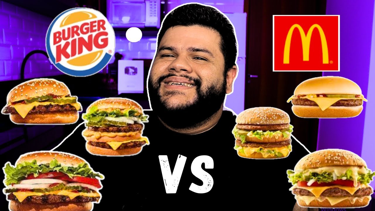 BurgerKing vs MC Donalds Qual o Melhor? - YouTube