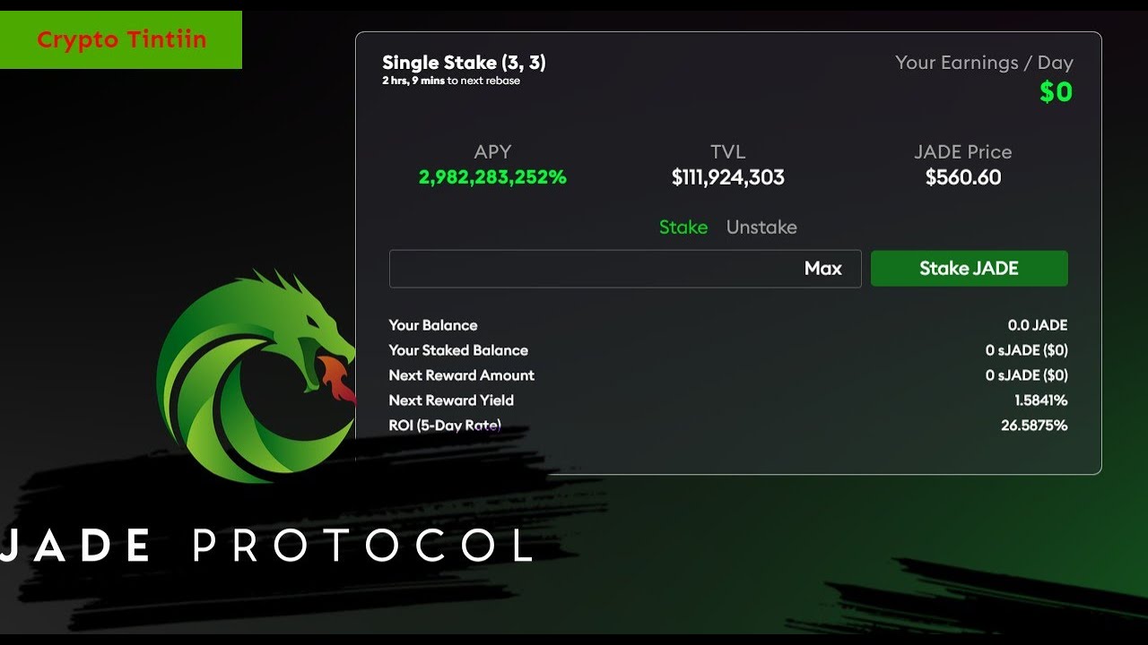 +150% en 30 días | JADE PROTOCOL nuevo proyecto DEFI 2.0 - YouTube
