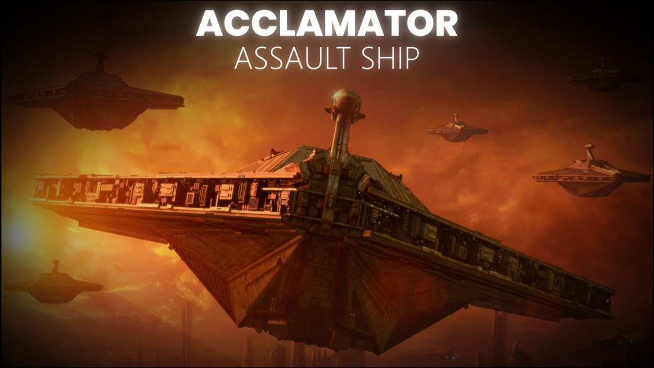 Acclamator-class Assault Ship | Complete Analysis - YouTube