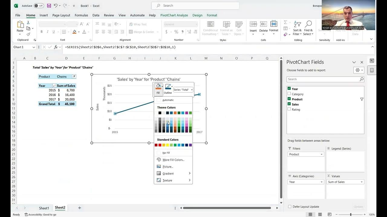 Harnessing AI in Excel: Create Tables and Charts Effortlessly - YouTube