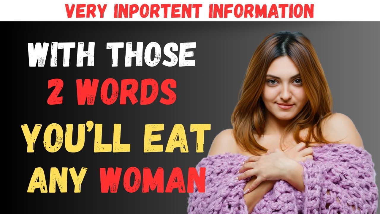 Say These 2 Magic Words to Instantly Attract Any Woman | Stoicism | Stoic Siren | - YouTube