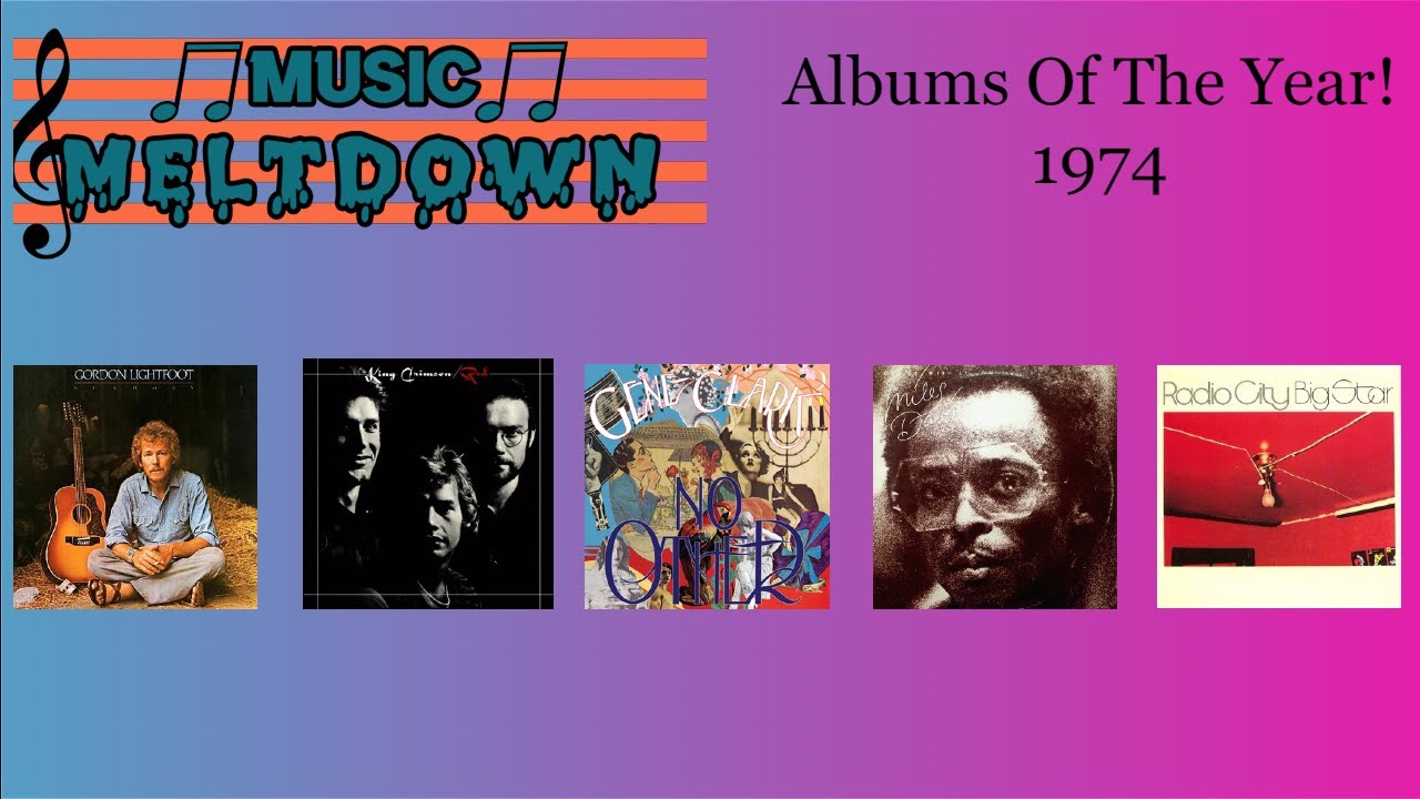 Music Meltdown Albums of the Year - 1974 - YouTube