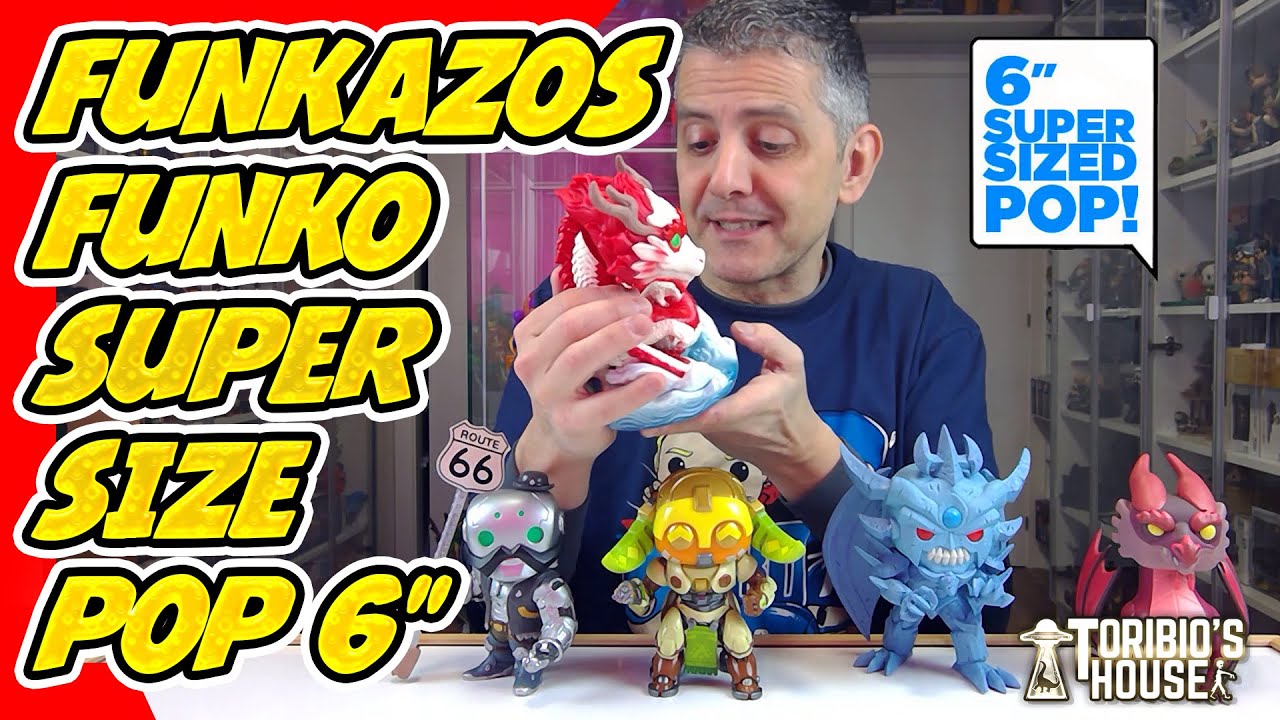 FUNKO POP SUPER SIZED POP 6 PULGADAS - YouTube