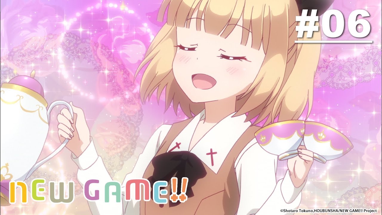 NEW GAME!! - Episode 06 (S2E06) [English Sub] - YouTube