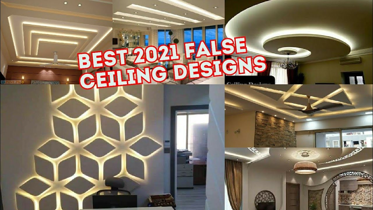 Modern false ceiling designs || living Room designs || 2021 best false ...