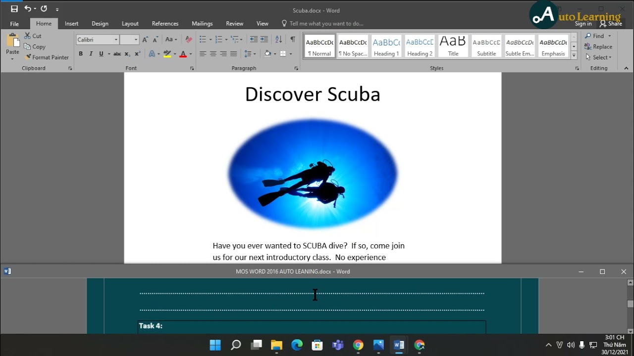 MOS Word 2016 Project 7 - YouTube