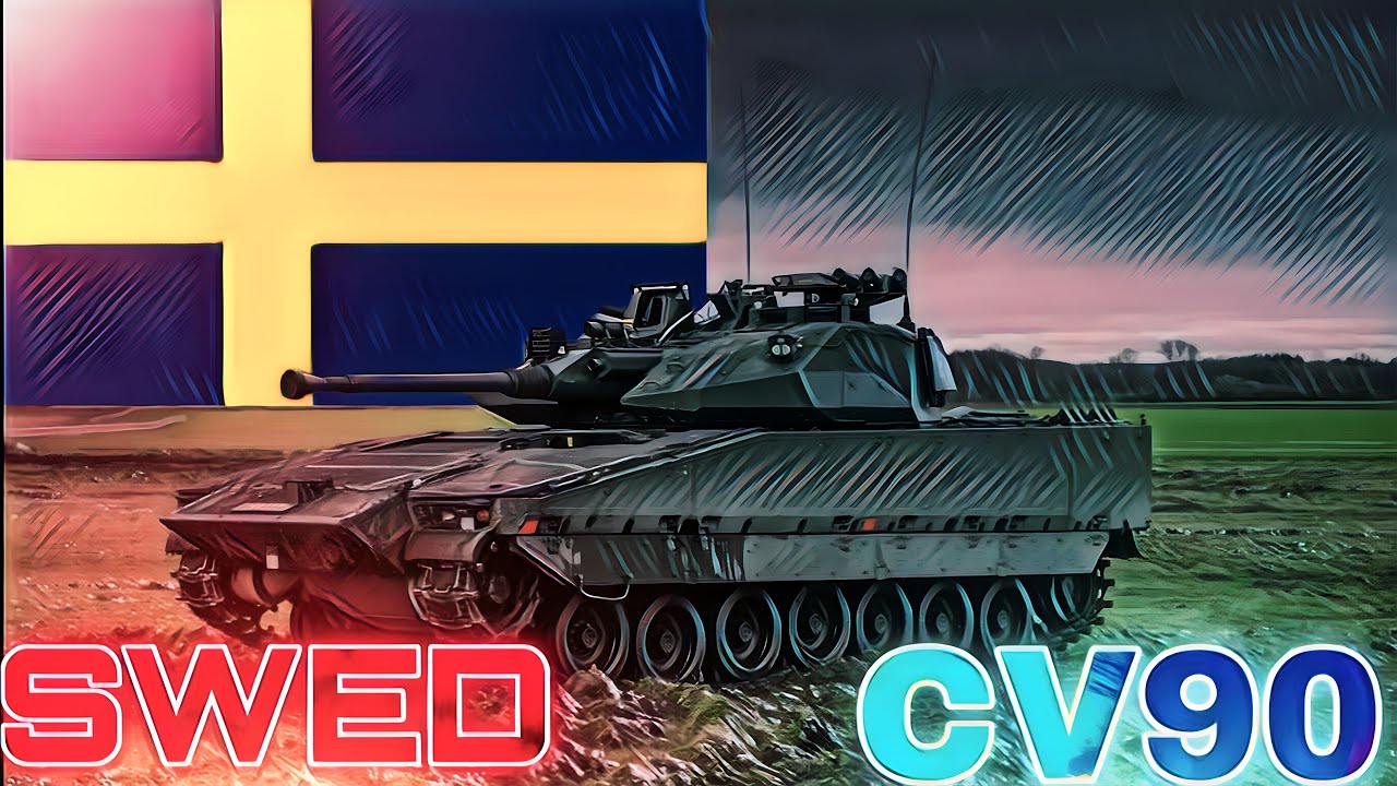 "A look at the new technology in the CV-90 tank: the future of ground ...
