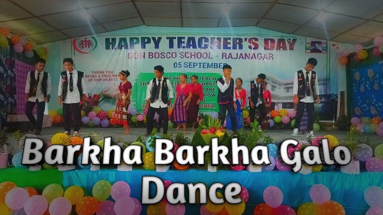 Barkha Barkha Galo dance || nocte tradition mix with galo song ...