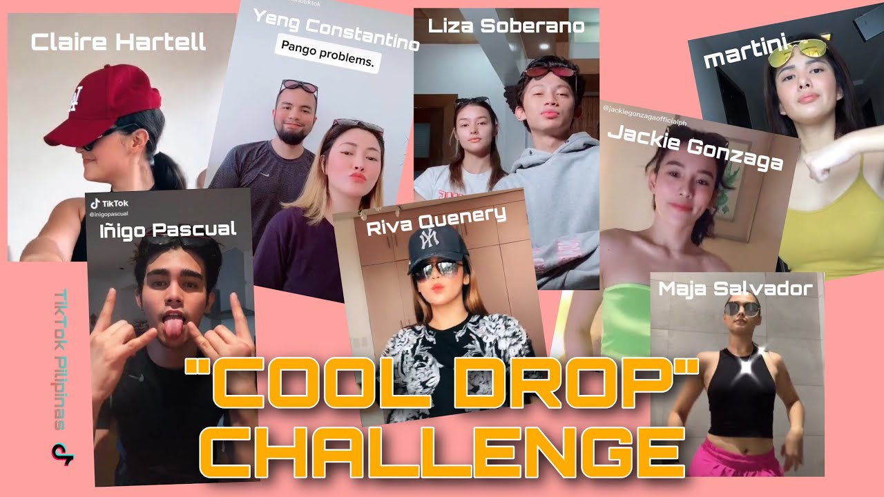 COOL DROP CHALLENGE | CELEBRITY EDITION - YouTube