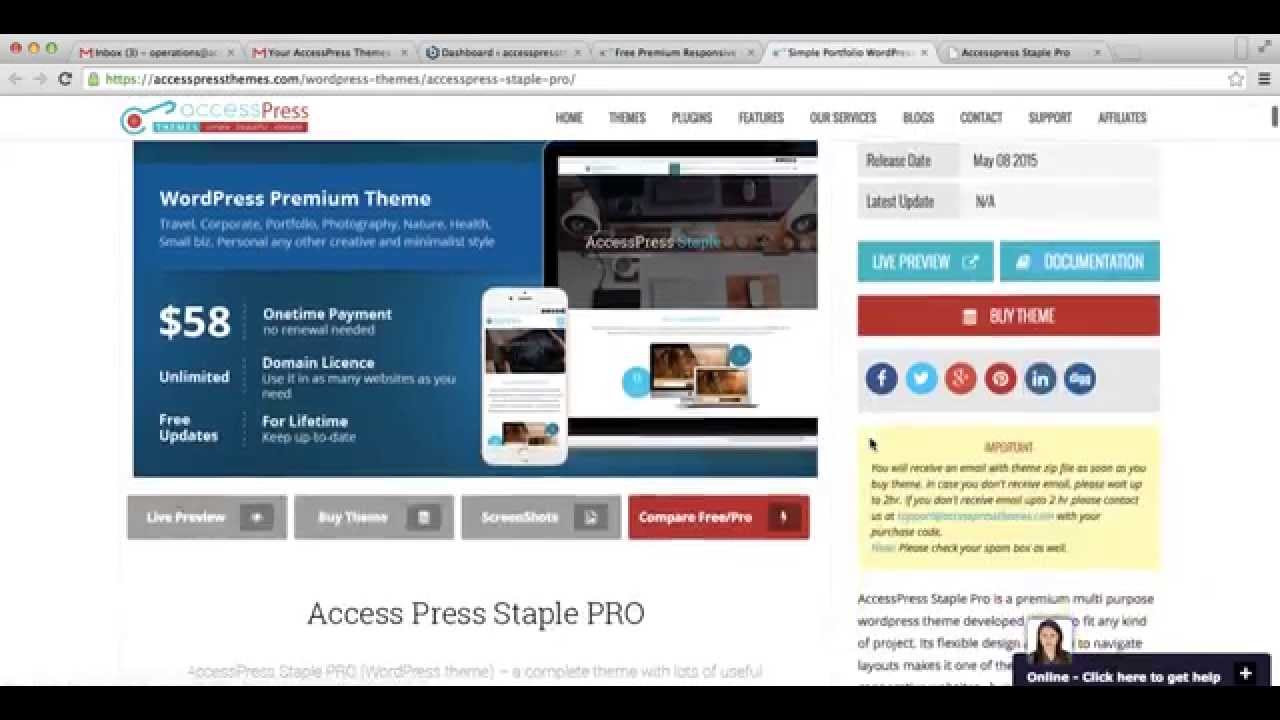 Premium WordPress Theme - How to Install AccessPress Premium Theme | AccessPress Themes - YouTube