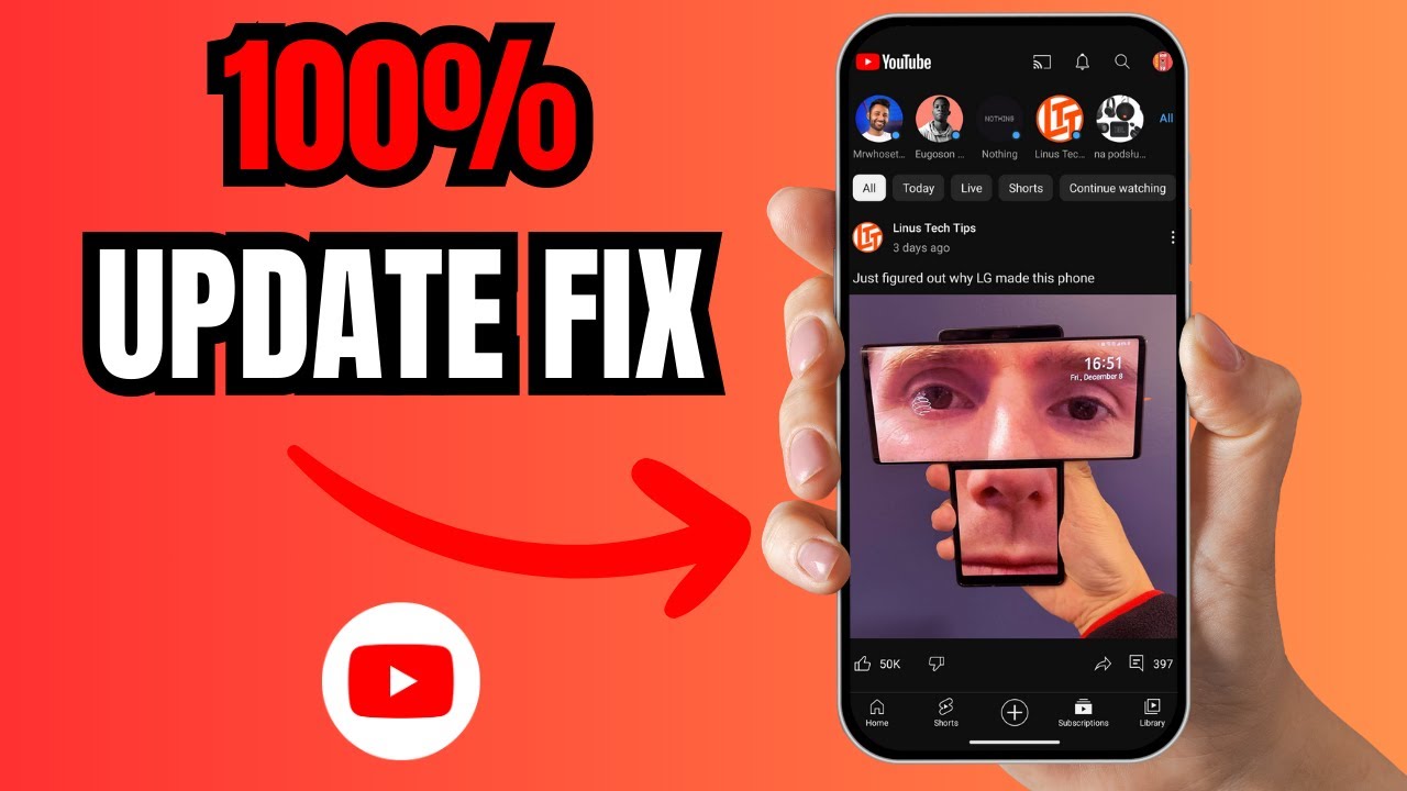 How to Fix Update Problem of YouTube App - YouTube