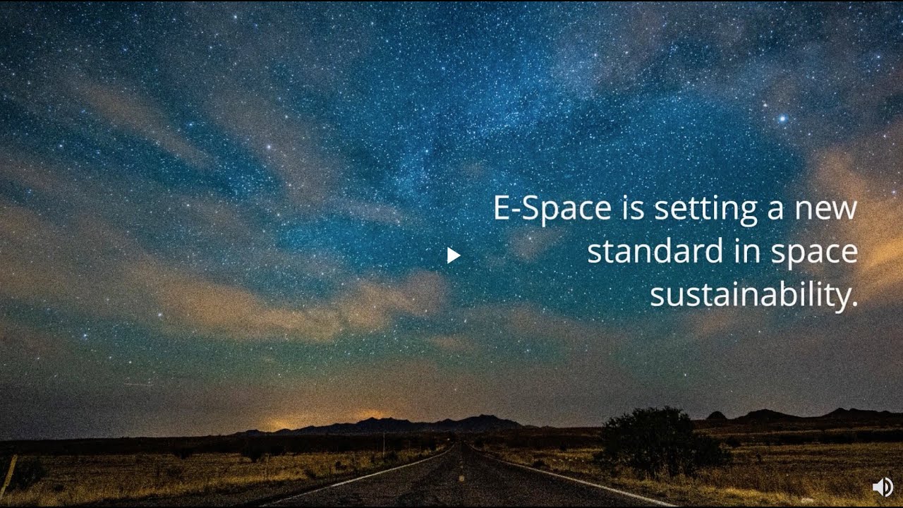 E Space: Setting a new standard in space - YouTube